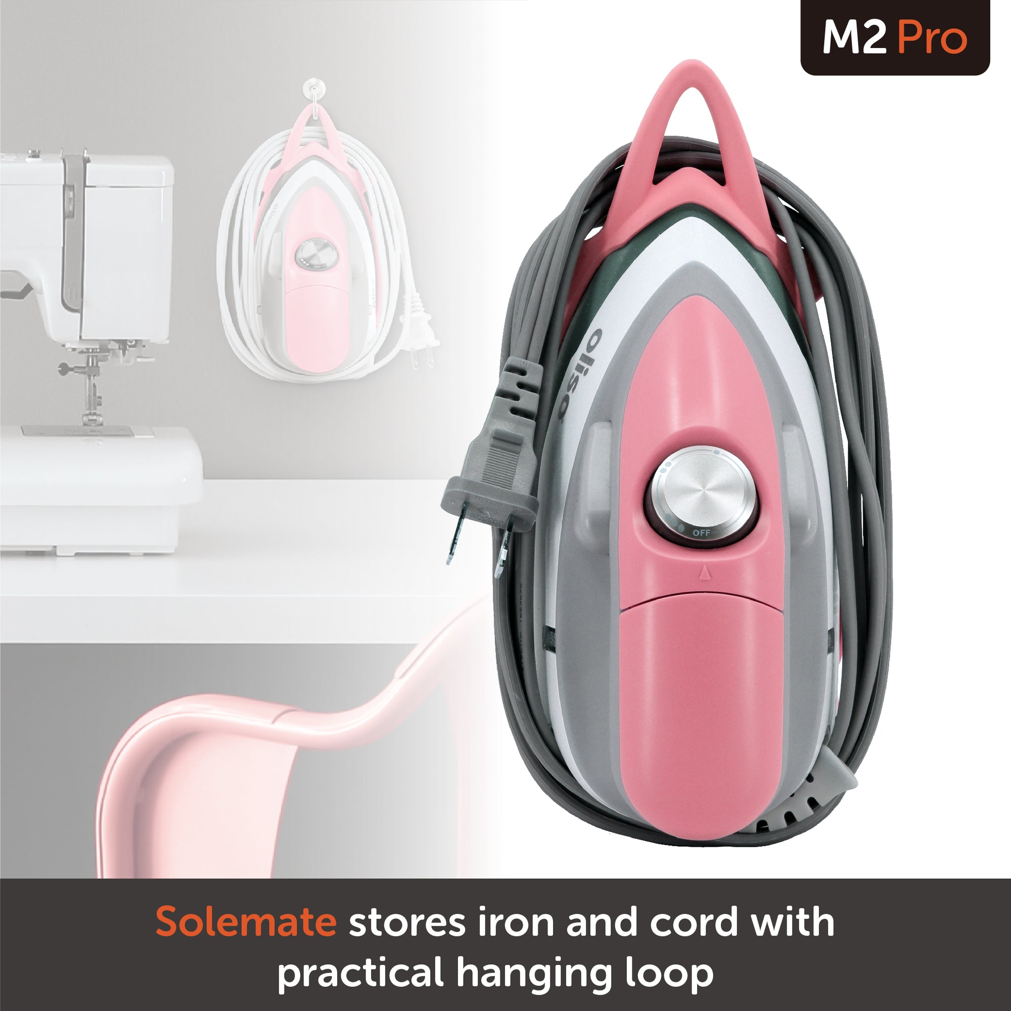oliso MINI PROJECT IRON in PINK